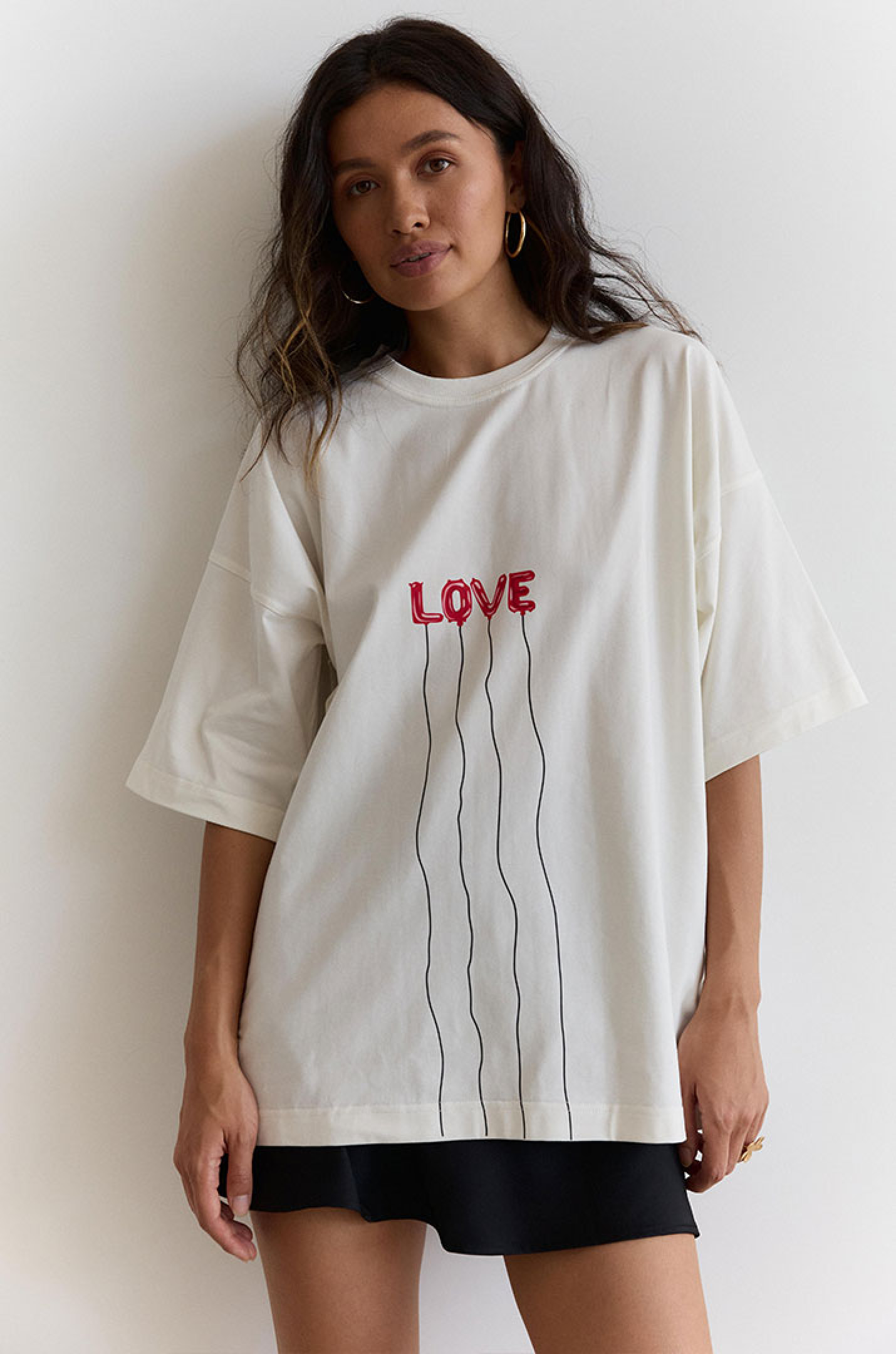 Футболка з принтом "Love"